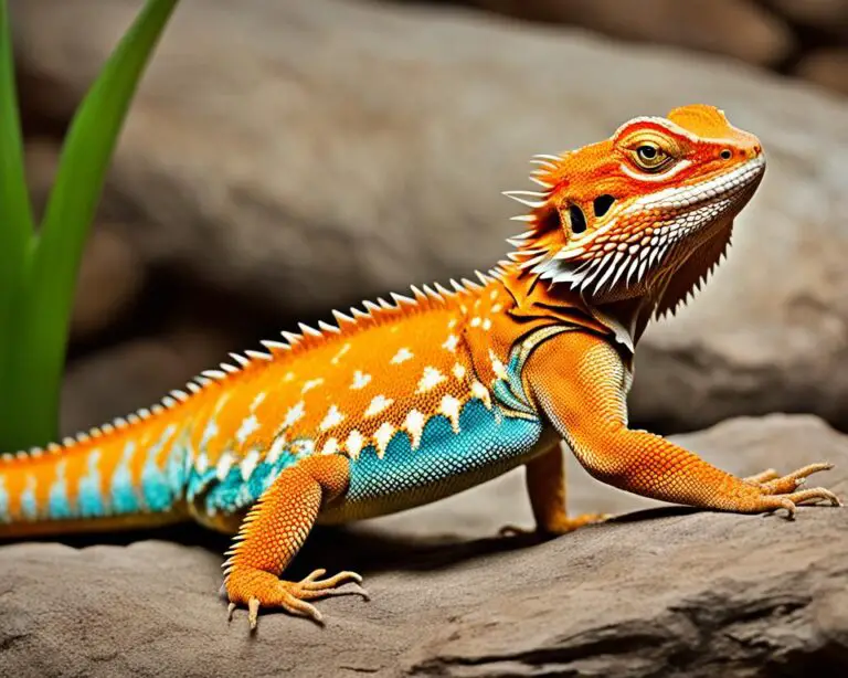 Red Monster Bearded Dragon: Fiery Pet Companions