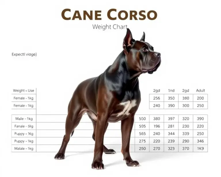 Cane Corso Weight in KG: What to Expect at Every Stage